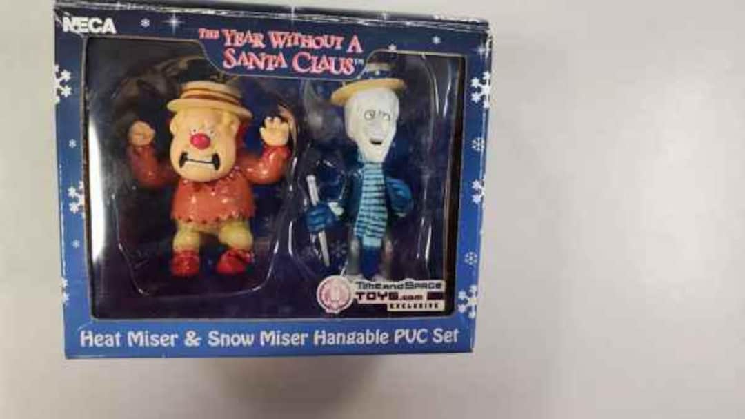 Vintage Snowmiser and Heat Miser Set Rankin Bass the Year Without Santa ...
