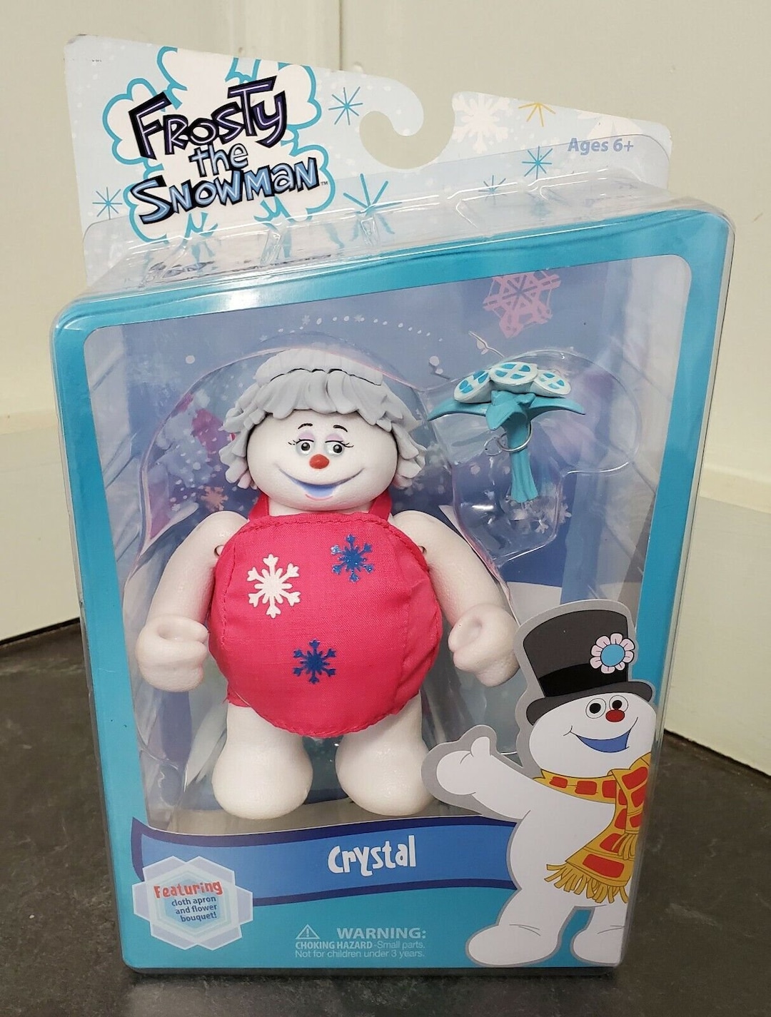 Forever Fun Round 2 Frosty the Snowwoman Crystal Krystal Figurine New ...