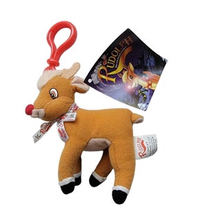 Vintage Key-chains 1999 Plushie Rudolph Island of Misfit Toys With Tags ...