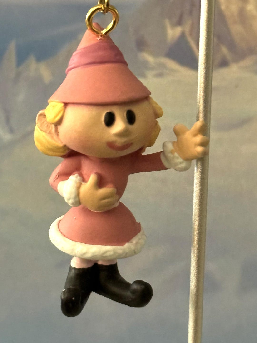 Re -purposed Re-imagined Pink Elf Choir Girl Rudolph Reindeer Misfit ...