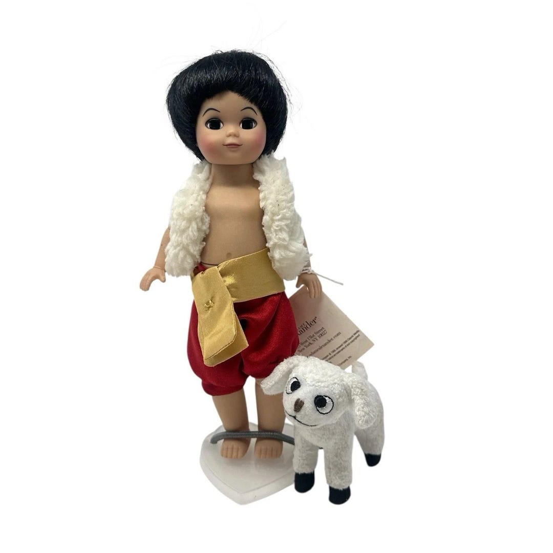 RARE! Madame Alexander Aaron the Little Drummer Boy 8 in Doll Lamb ...
