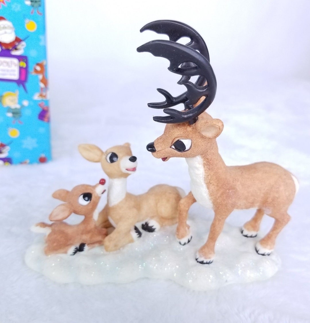 Vintage Christmas Enesco 875287 Donner Mrs. Donner we'll Call Him ...