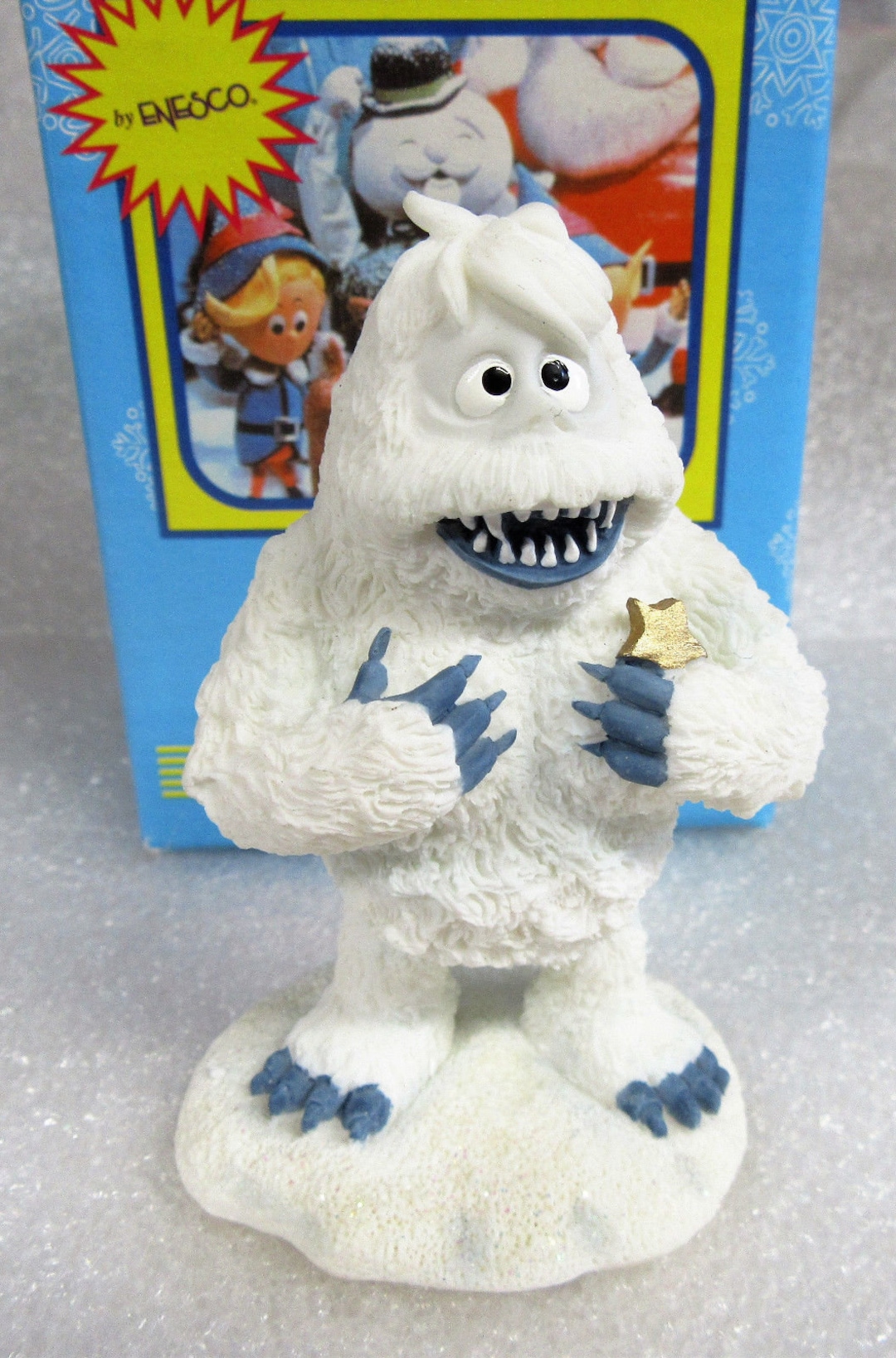 Vintage Christmas Abominable Snow Monster Yeti Gadzooks Rudolph Vintage ...