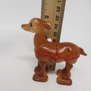 RARE! 1940s Marx Antique Vintage Rudolph Reindeer Ramp Walker Toy - Etsy