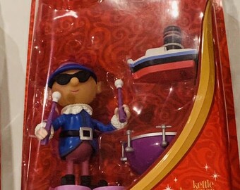 Rare! Round 2 Forever Fun Rudolph Girl Elf Elves Harp Harpist With ...