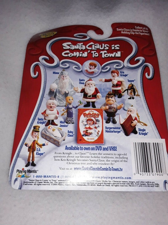 Santa Claus Is Coming To Town Characters Kris