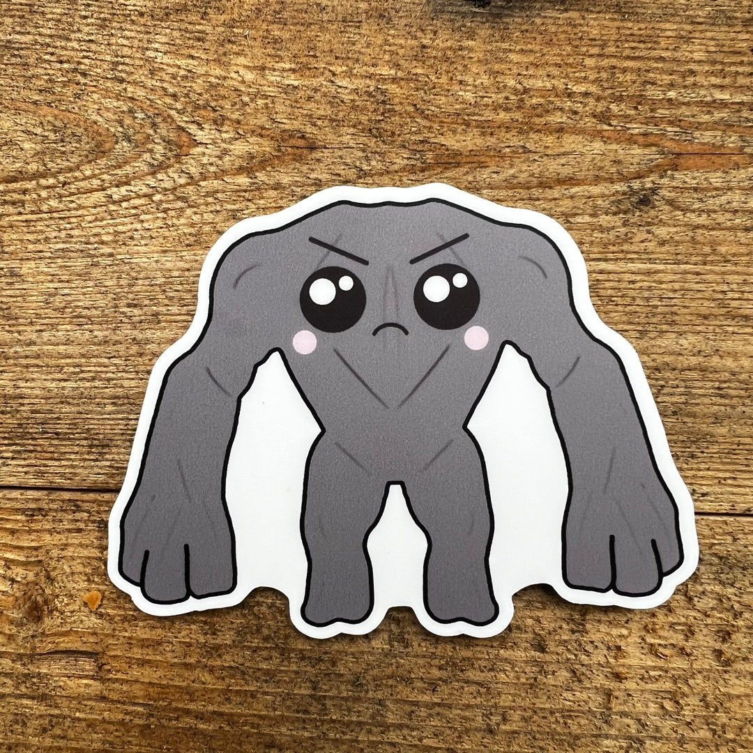 Grafton Monster Vinyl Sticker 3 X 2.3 West Virginia Cryptids Cute ...