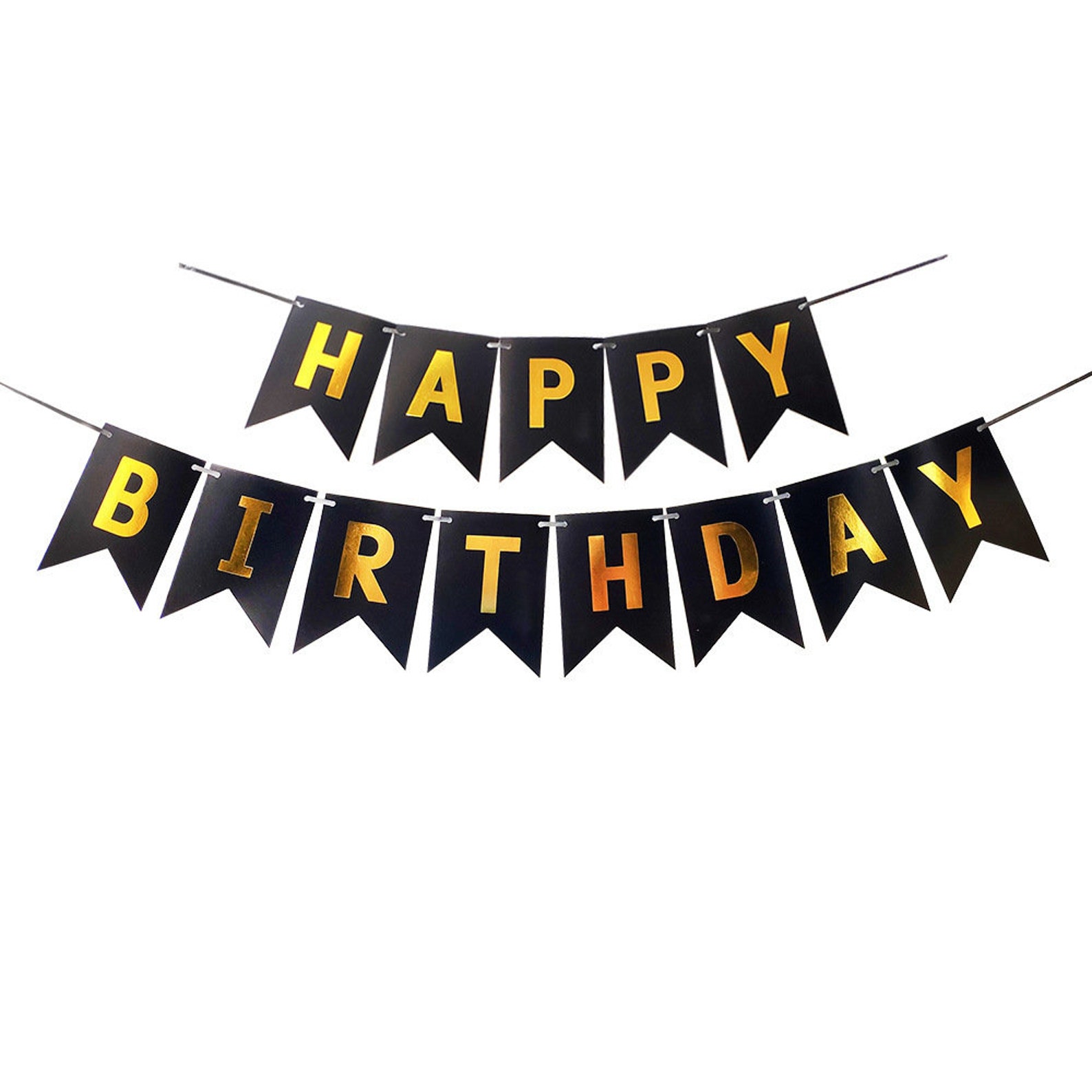 Happy Birthday Letter Backdrop Banner Party Decorations - Etsy