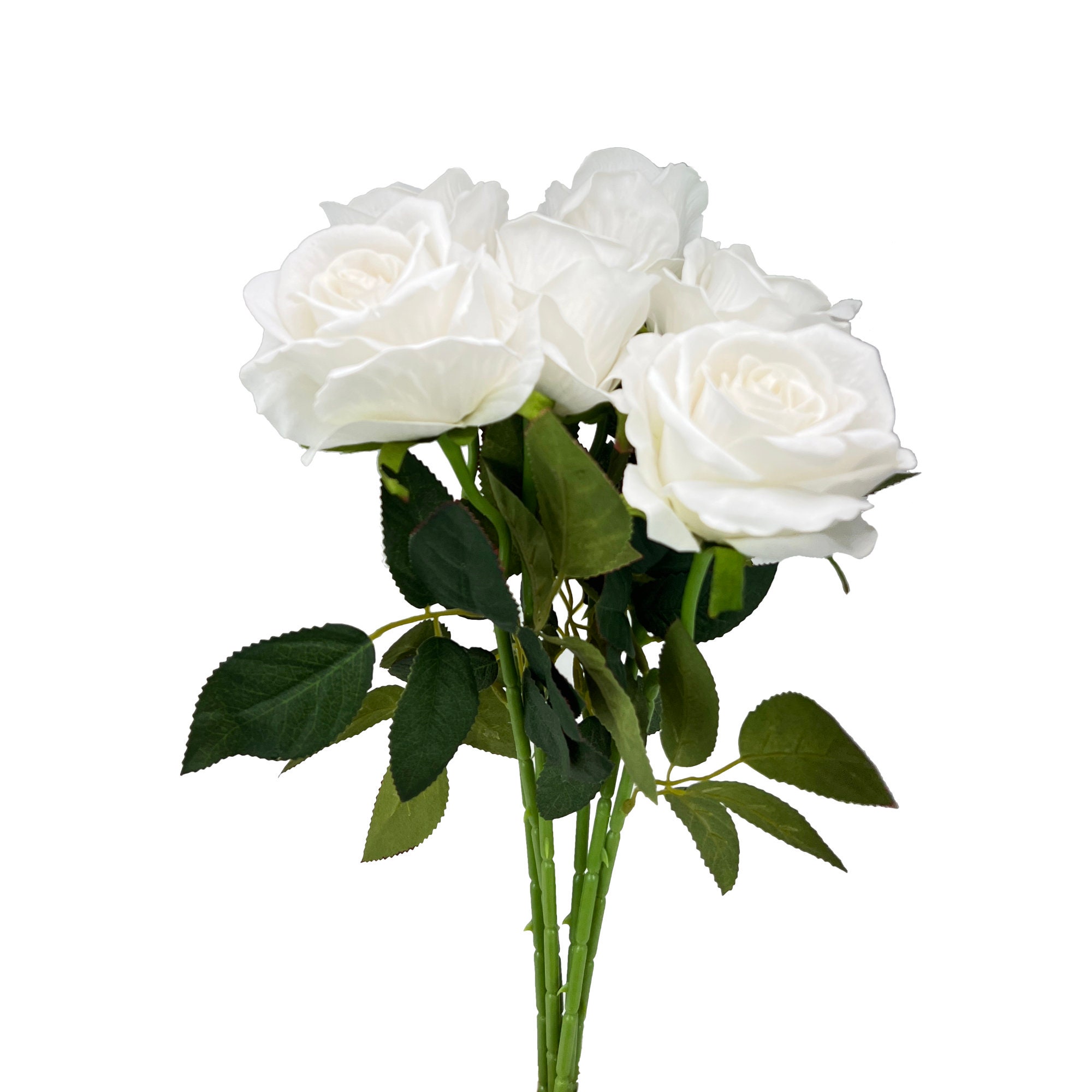 Set of 3 Beautiful Realistic Artificial Rose Stems for Home - Etsy