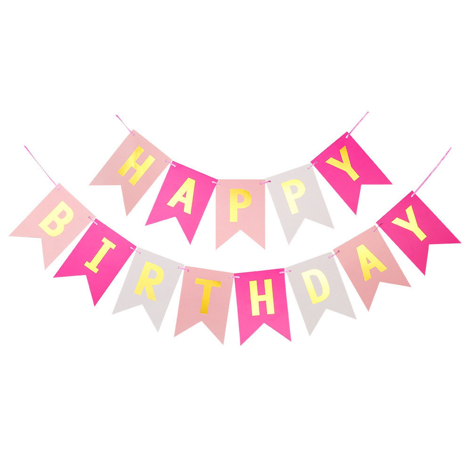 Happy Birthday Letter Backdrop Banner Party Decorations - Etsy