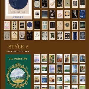 50 Sheets Retro Paper Mini Memo Booklet Mini Vintage Printed - Etsy