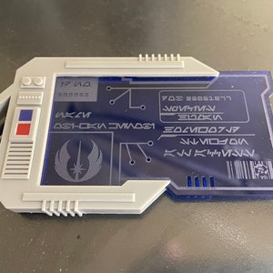 Customizable Identification Card Version 2.1 Star Wars - Etsy