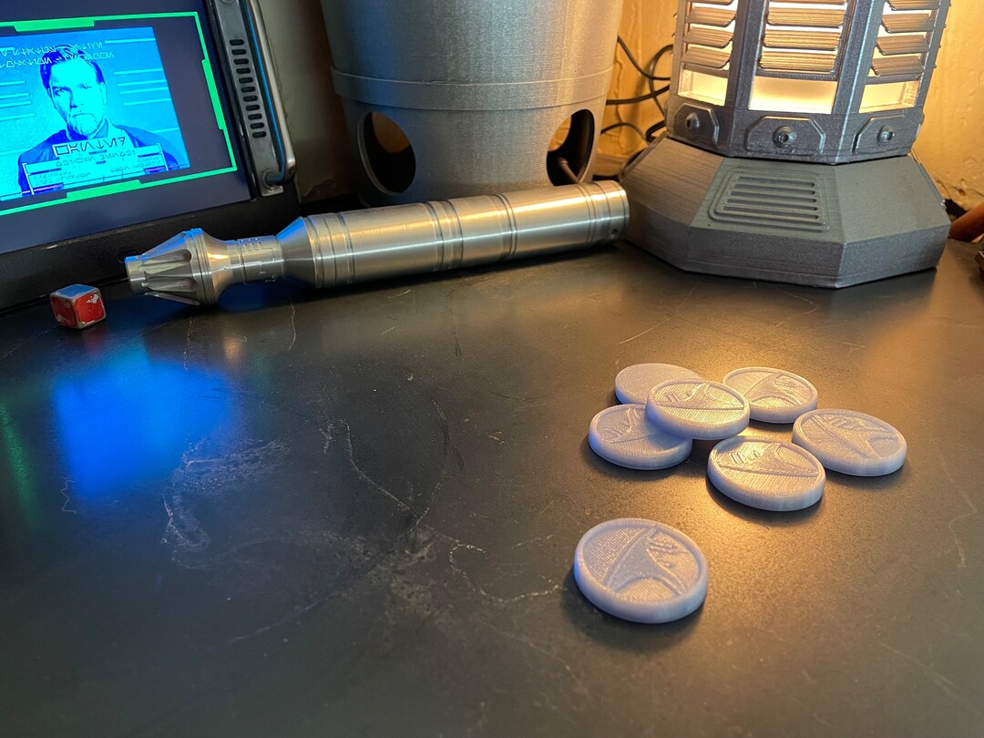 Calamari Flan Credits Star Wars, Mandalorian, Sabacc, Credit - Etsy