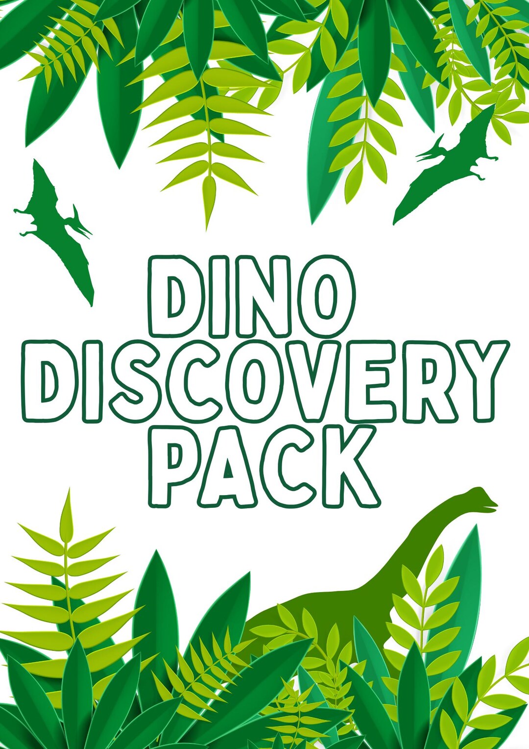 Printable Dinosaur Discovery Pack - Kid's Activity Pack - Etsy
