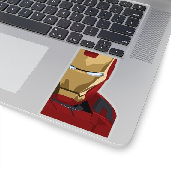 Iron Man Sticker For Computer