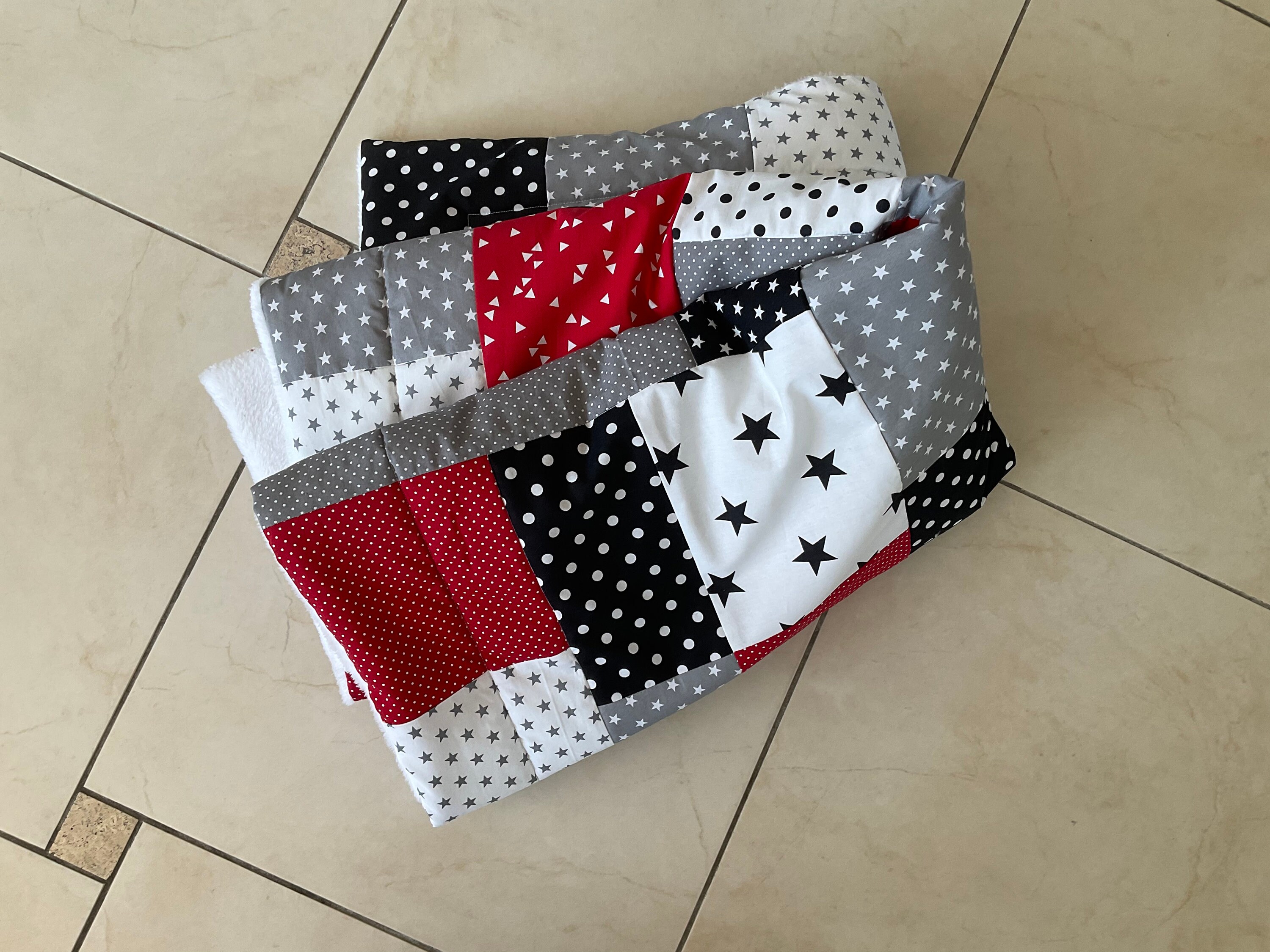 Patchworkdecke personalisiert - Etsy.de