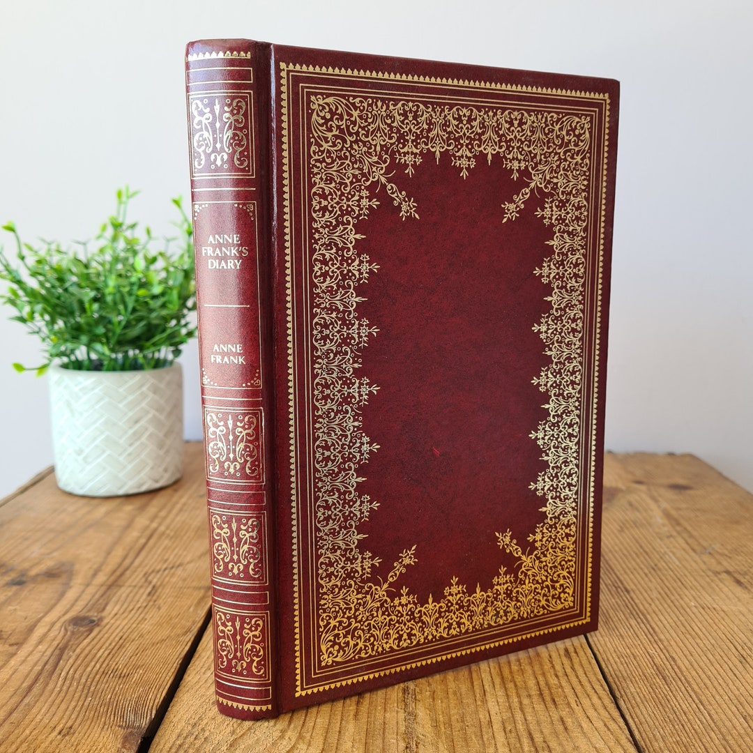 Anne Frank's Diary by Anne Frank, Guild Publishing, Gold Gilt ...