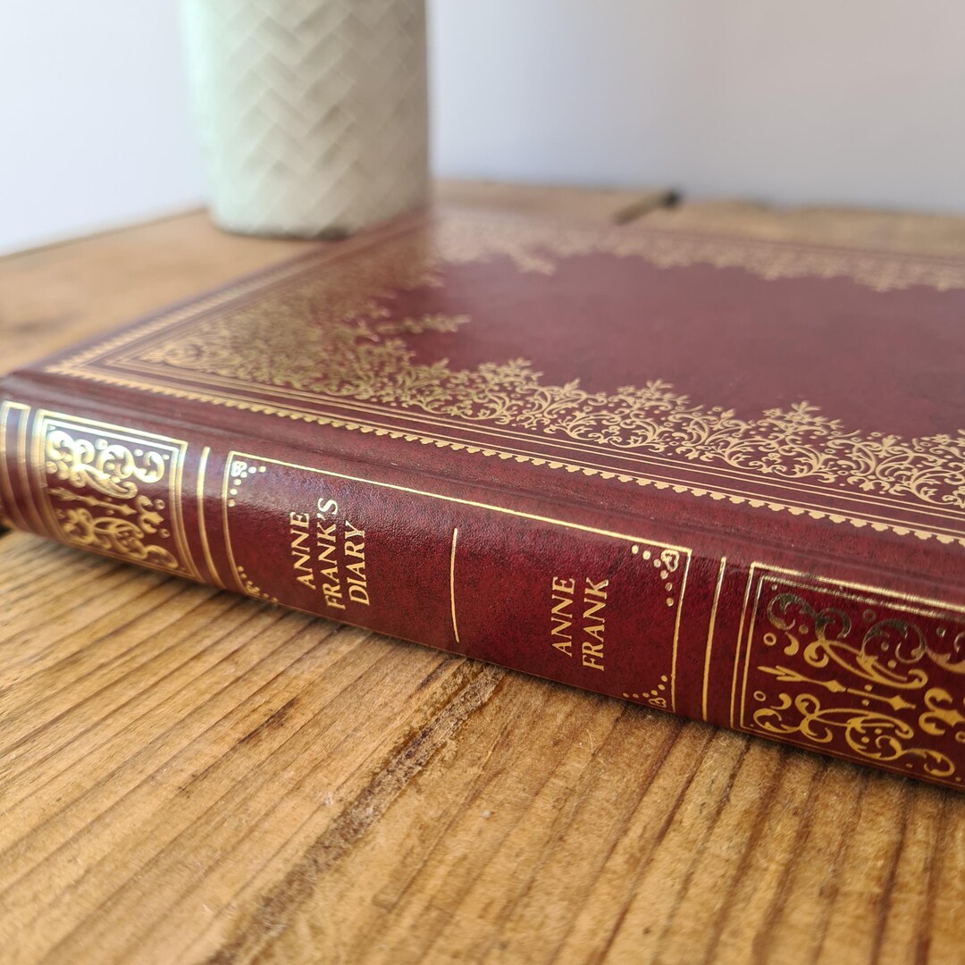 Anne Frank's Diary by Anne Frank, Vintage Decorative Faux Leather ...