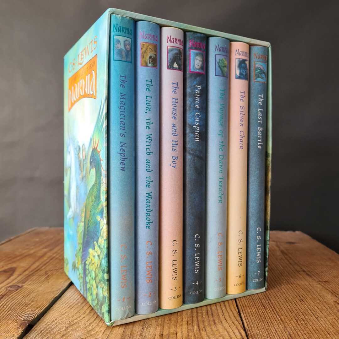 The Complete Chronicles of Narnia Book Collection by C. S. Lewis, Seven ...