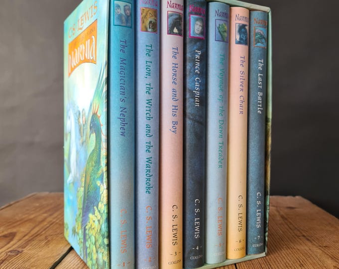 The Complete Chronicles of Narnia Book Collection by C. S. Lewis, Seven ...