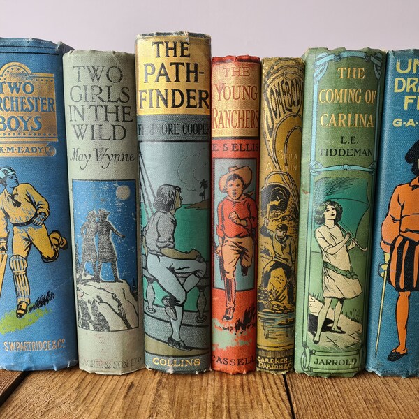 Beautiful Old Books - Etsy