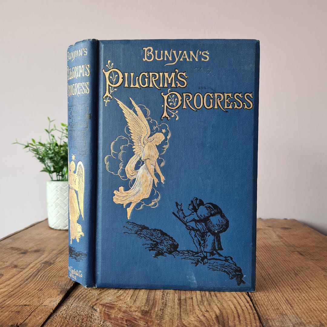 The Pilgrim's Progress by John Bunyan, Antique 1909 the Pilgrim's ...