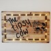 Tipsy Cow Bar Sign Large Light up Sign Pallet Wood Plaque - Etsy UK