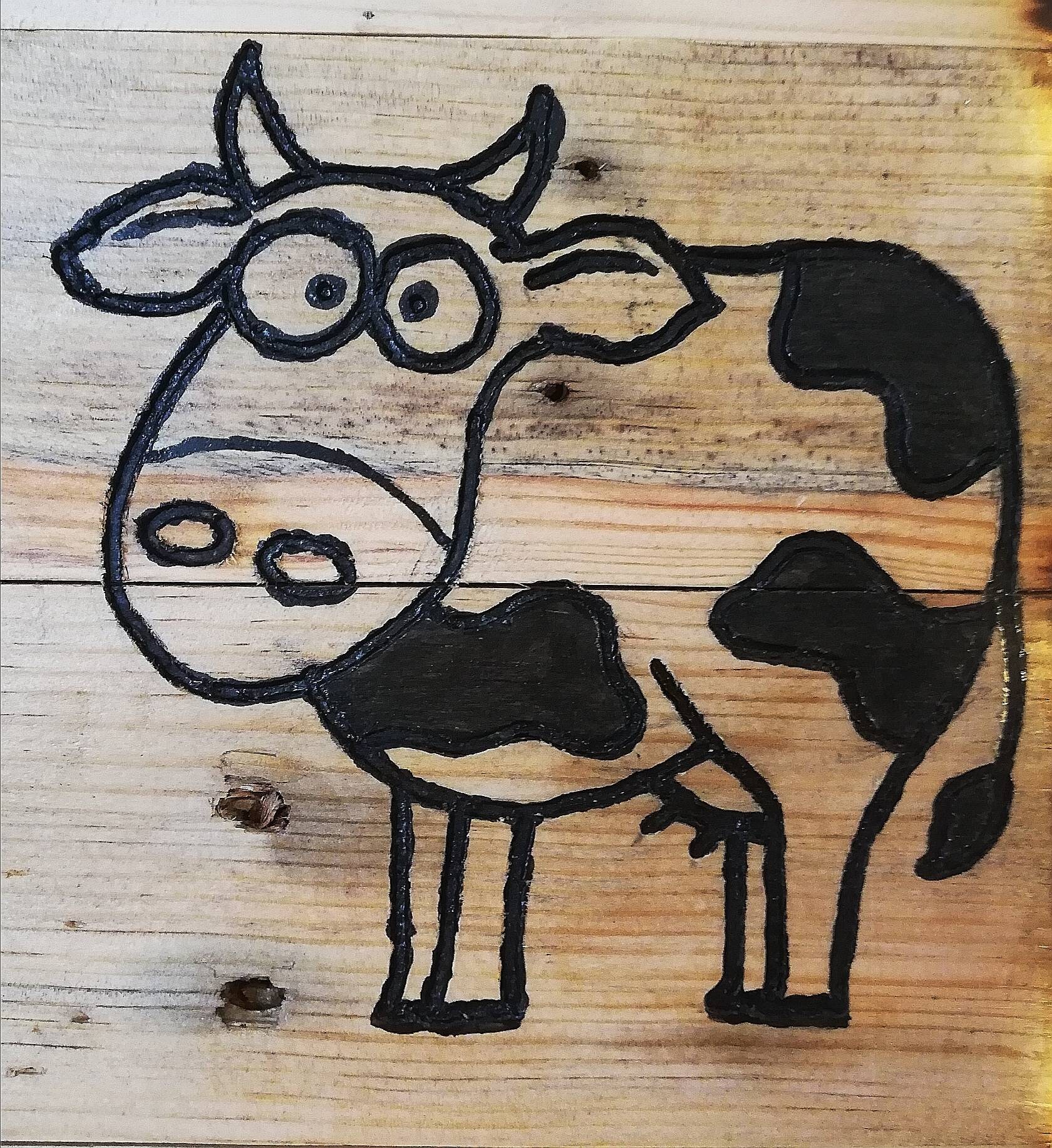 Tipsy Cow Bar Sign Large Light up Sign Pallet Wood Plaque - Etsy UK