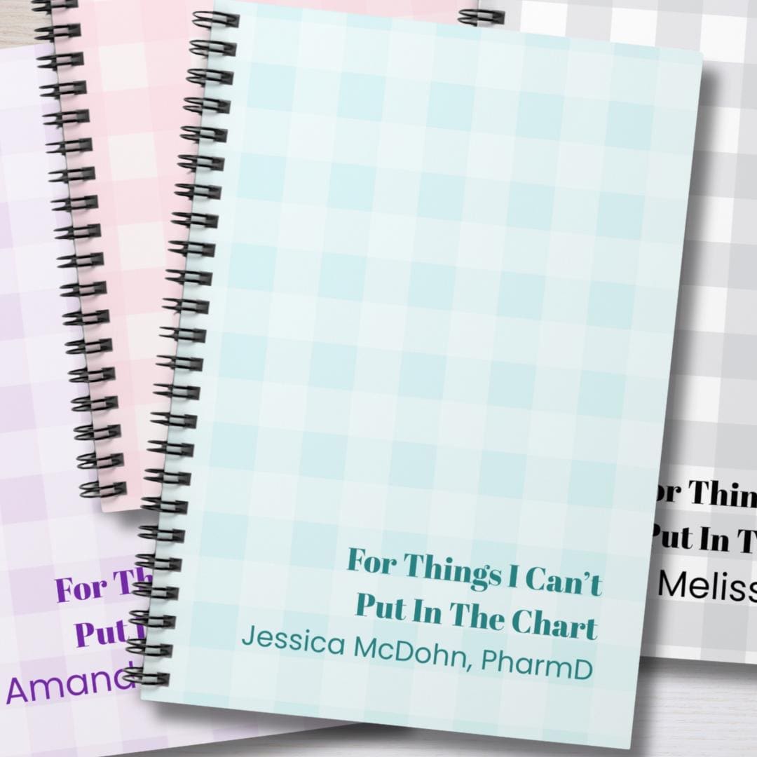 Funny Custom Notebook for Medical Workers Journal With Charting Joke ...