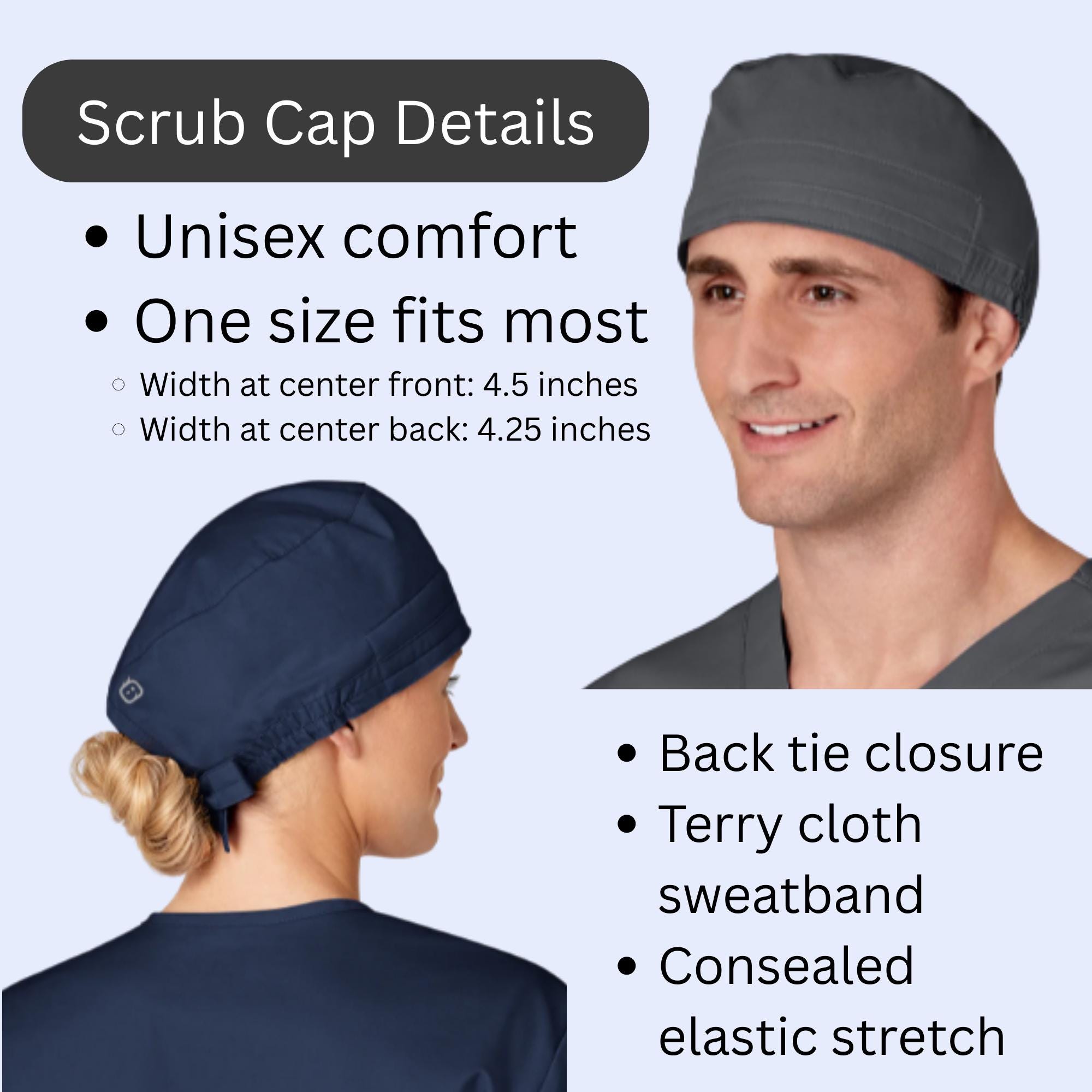 Personalized Scrub Cap Custom Logo Medical Headwear Name Doctor Cap ...