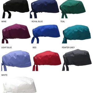 Unisex Custom Surgical Scrub Hat Cap, Custom Scrub Cap, Personalized ...