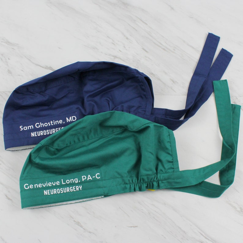 Unisex Custom Surgical Scrub Hat Cap Custom Scrub Cap - Etsy