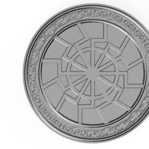 Lighting Medallion 3D STL Model Pendant File for Cosplay, Gaming, LARP ...