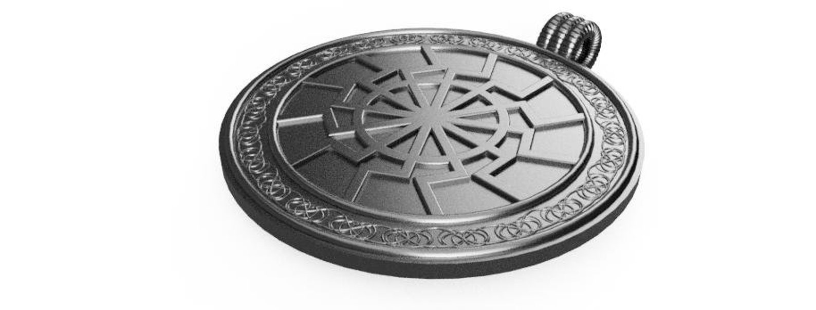 Lighting Medallion 3D STL Model Pendant File for Cosplay, Gaming, LARP ...