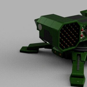 3D Print Rocket Launcher Model - Kids STEM Project - STL and OBJ Model ...