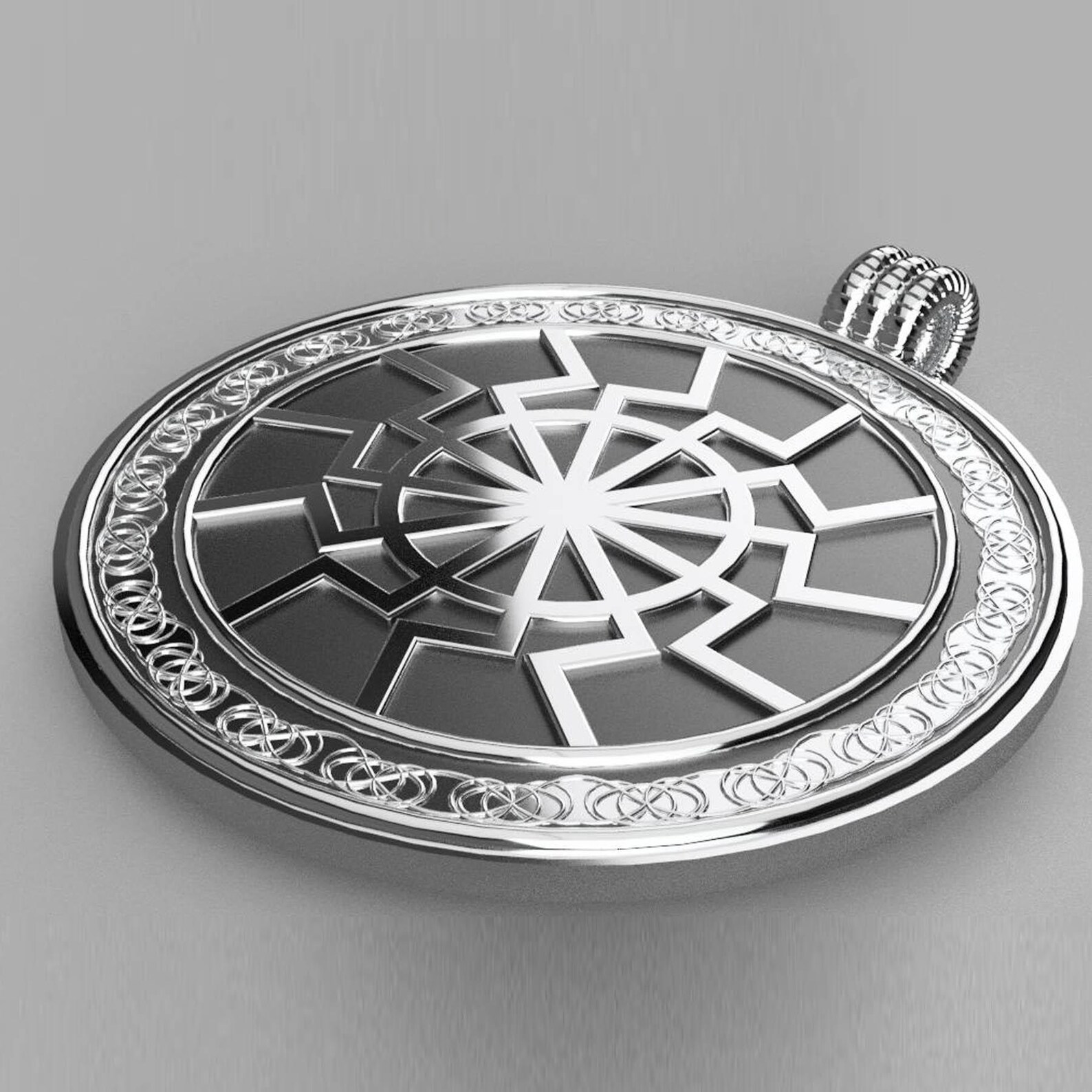 Lighting Medallion 3D STL Model Pendant File for Cosplay, Gaming, LARP ...
