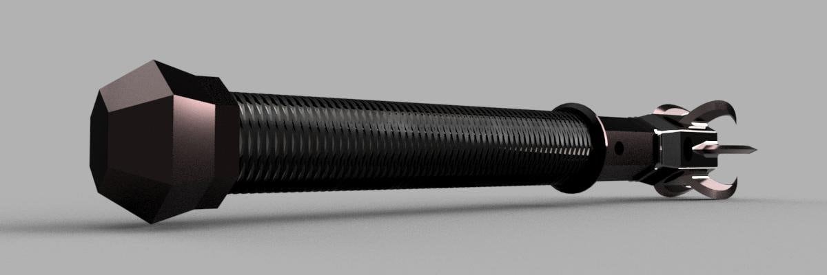 Sith Dreadnaught 3D Print Lightsaber Hilt STL Model File | KIDS STEM ...