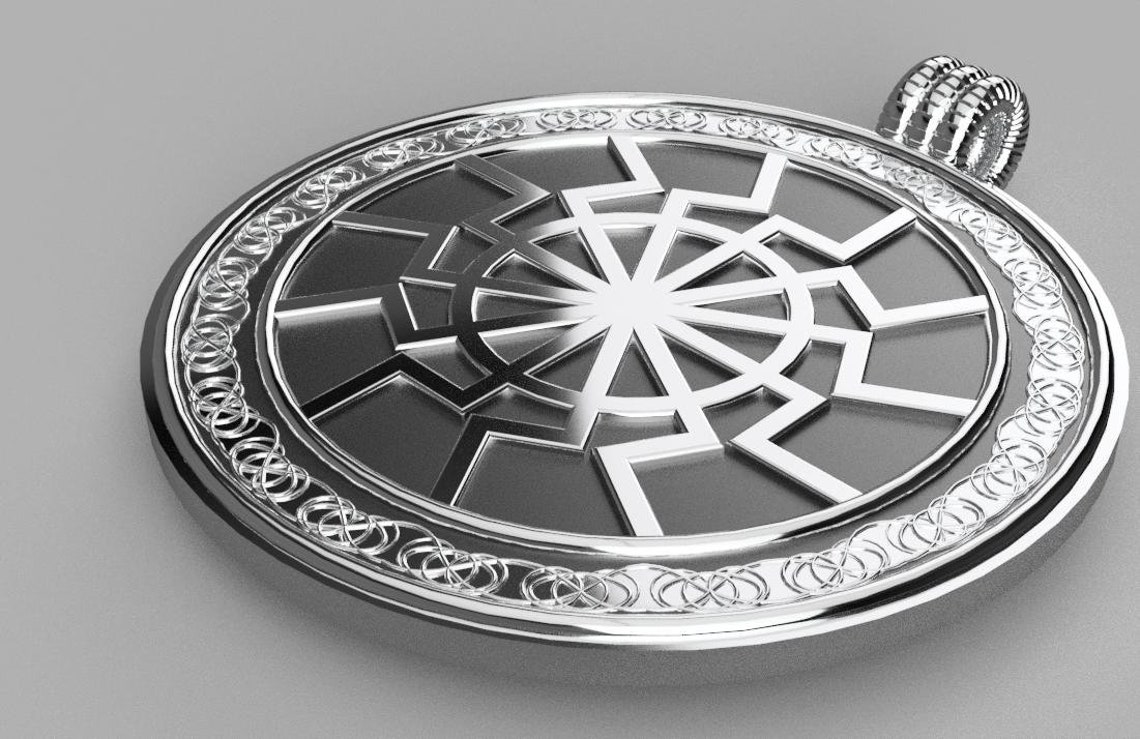 Lighting Medallion 3D STL Model Pendant File for Cosplay, Gaming, LARP ...