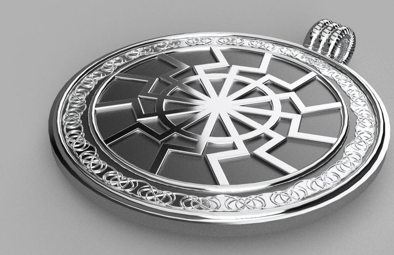 Lighting Medallion 3D STL Model Pendant File for Cosplay, Gaming, LARP ...