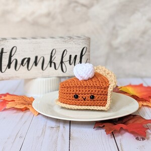 CROCHET PATTERN: Cakes and Pie Play Food, Pumpkin Pie, Birthday Cake ...