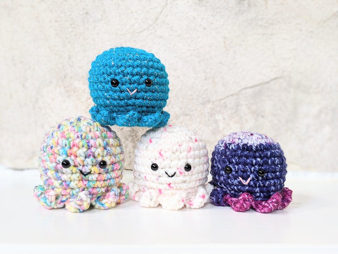 CROCHET PATTERN: Crochet Octopus Amigurumi Downloadable | Etsy