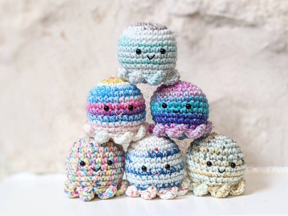 CROCHET PATTERN: Crochet Octopus Amigurumi Downloadable | Etsy