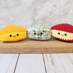 CROCHET PATTERN: Cheese Plate With Olives, Charcuterie Board Plush ...