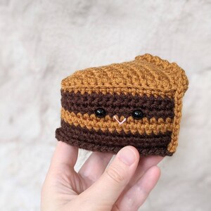 CROCHET PATTERN: Birthday Cake Slice Play Food, Amigurumi Downloadable ...