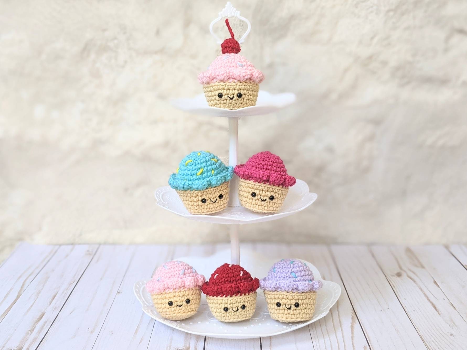 CROCHET PATTERN: Dessert Play Food Birthday Cake | Etsy