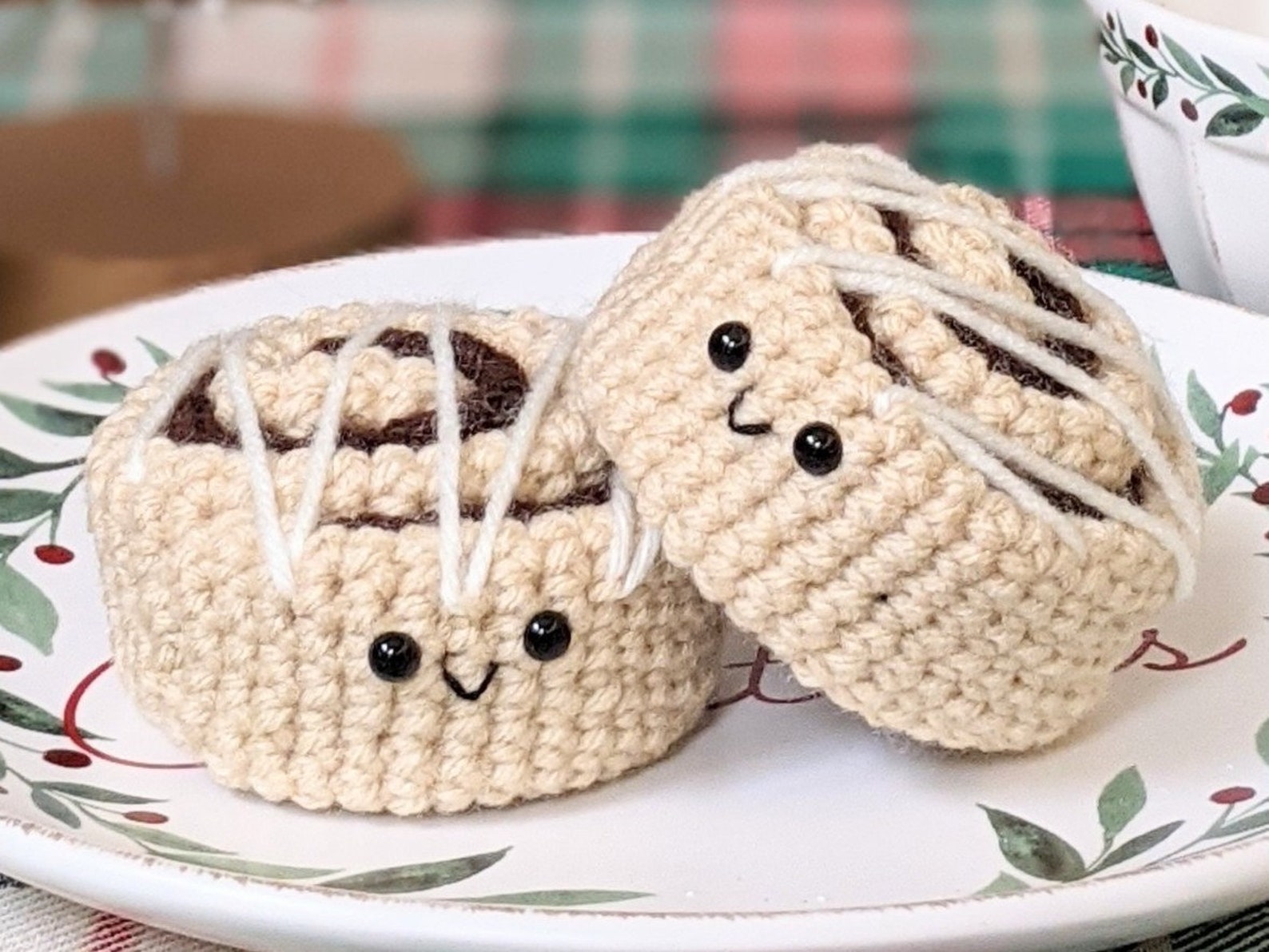 CROCHET PATTERN: Cinnamon Roll Play Food Amigurumi | Etsy