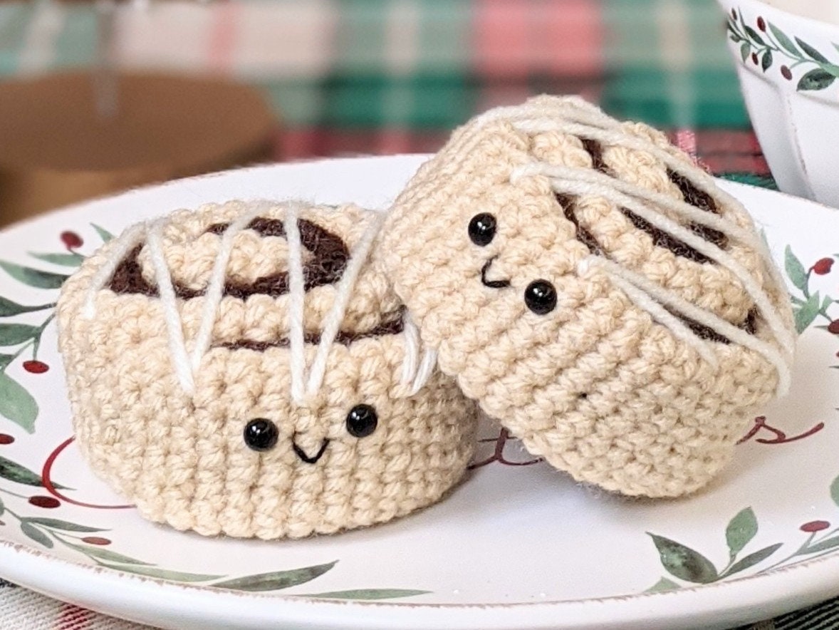 CROCHET PATTERN: Cinnamon Roll Play Food Amigurumi - Etsy