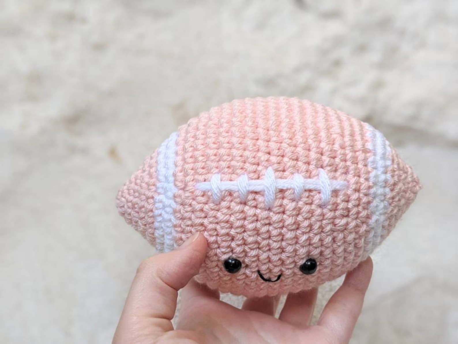 CROCHET PATTERN: Football Amigurumi Plush Downloadable PDF - Etsy