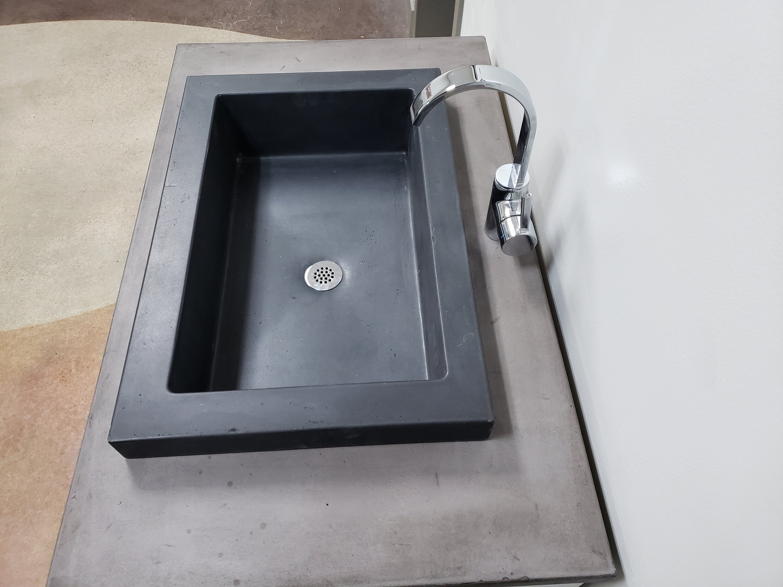 Concrete Vessel Sink Vessel Sink Bathroom Vanity Bathroom - Etsy