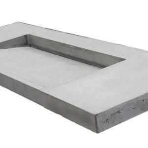 Ramp Style Trough Sink Double Vanity Bathroom Vanity - Etsy